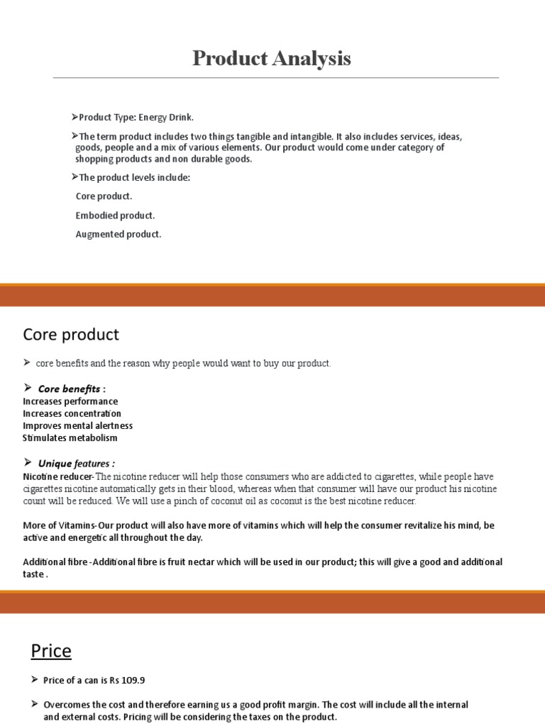 Product Analysis | PDF | Pricing | Prices
