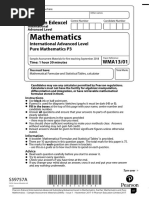 Mathematical Models in Probability and Statistics: S1 Formula Sheet ...