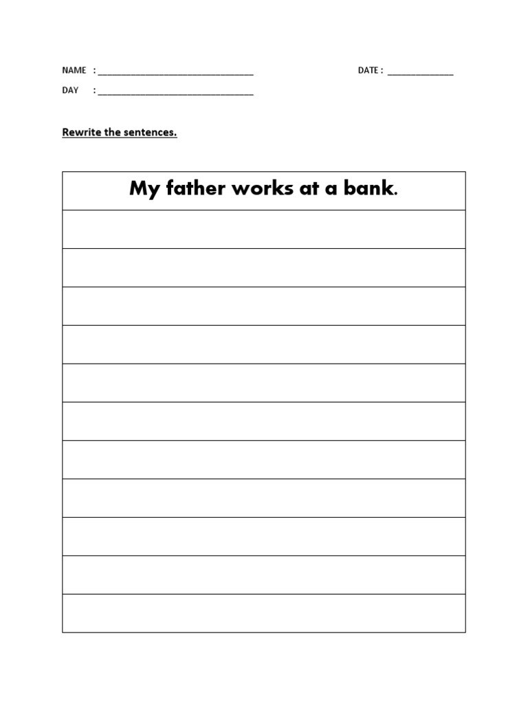 Bi Worksheet | PDF