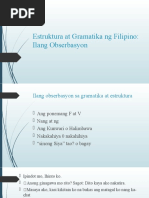 Paraan NG Pagbuo NG Salita | PDF