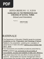 Preparing School Form 9 Guidelines | PDF | Curriculum | Government