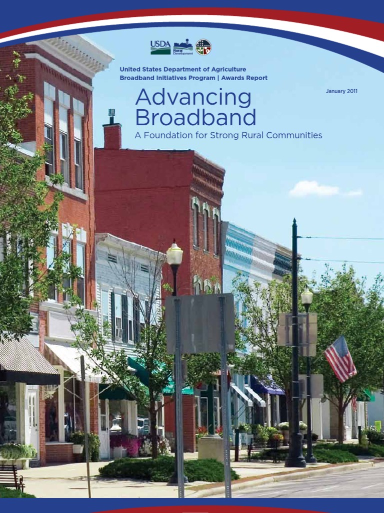 USDA - RUS BIP Broadband Stimulus Report - January 2011 | PDF | Fiber ...