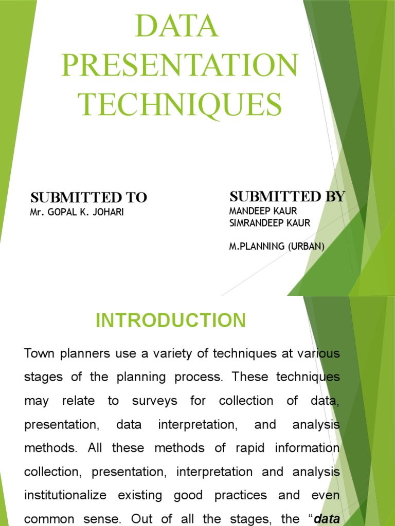Data Presentation Techniques | PDF | Map | Histogram