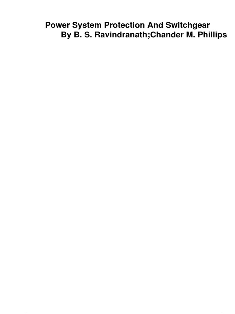 Dokumen - Tips - Power Protection and Switchgear by B S System ...