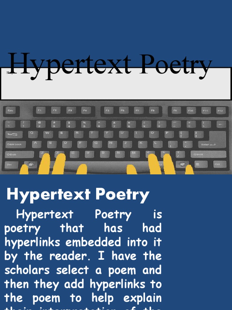 Understanding Hypertext Poetry | PDF