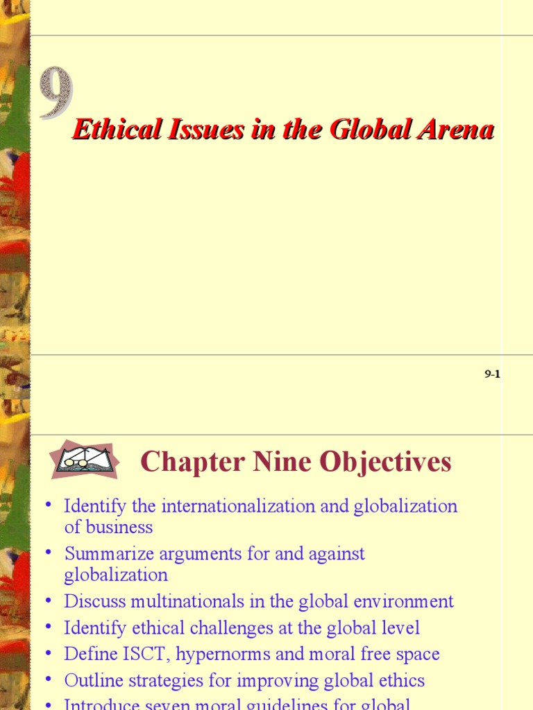 CH 7 Global Ethical Issues M6 | PDF | Multinational Corporation | Bribery