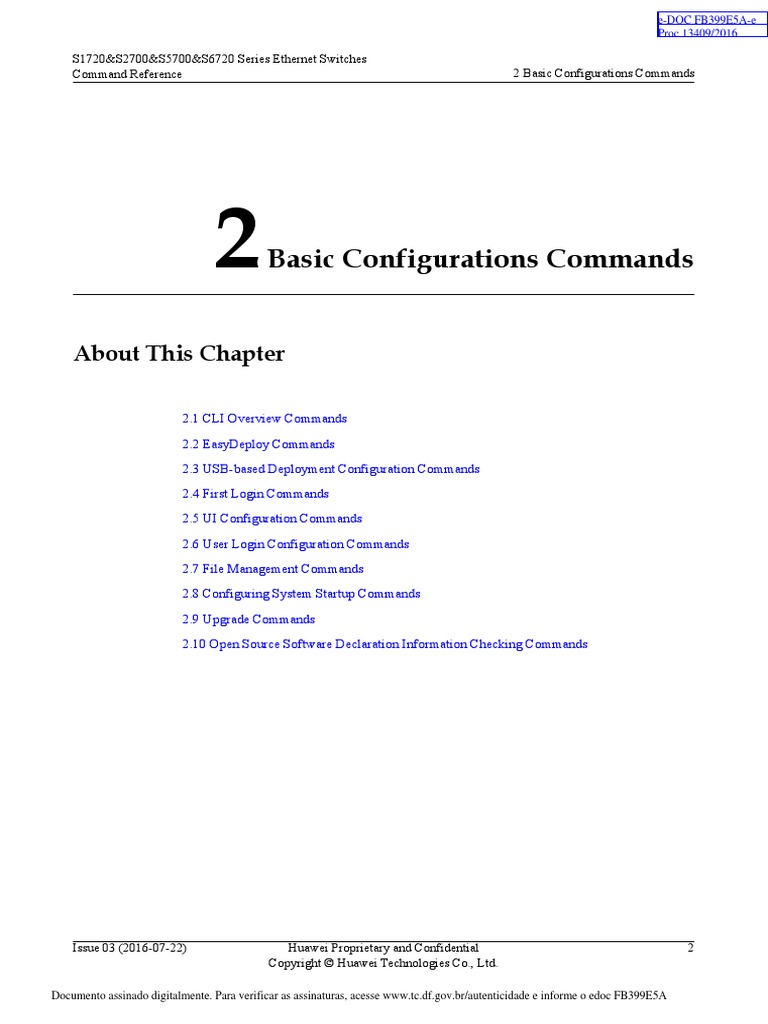 0102 Basic Configurations Commands | PDF | Computer Network | Command ...