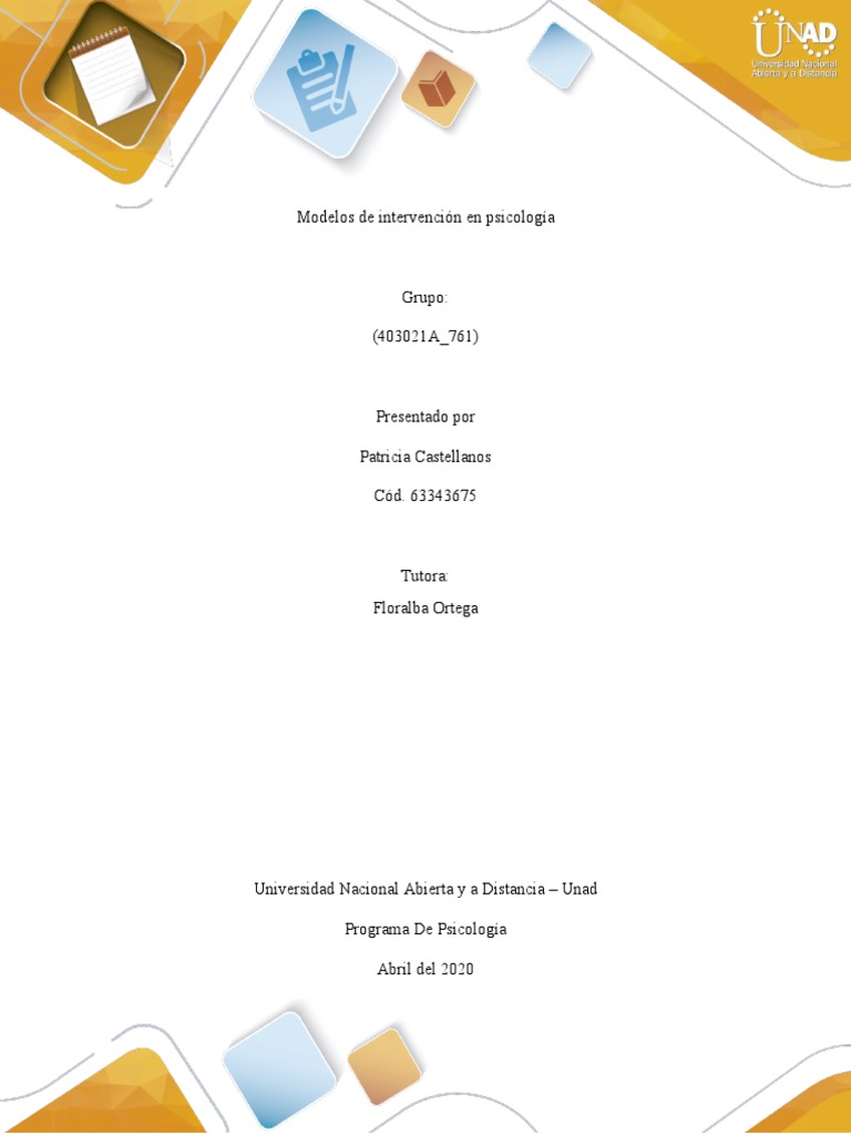 Modelos de Intervención en Psicología Fase Grupal | PDF | Depresión ...
