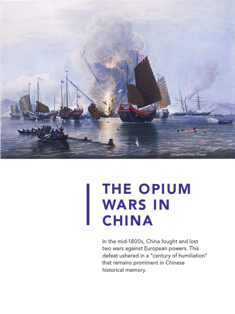 Opium Wars - Background Reading | PDF | Qing Dynasty | British Empire