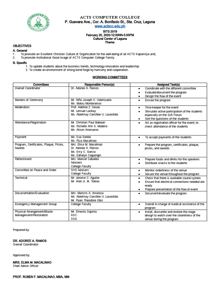 P. Guevara Ave., Cor. A. Bonifacio ST., Sta. Cruz, Laguna: Acts ...