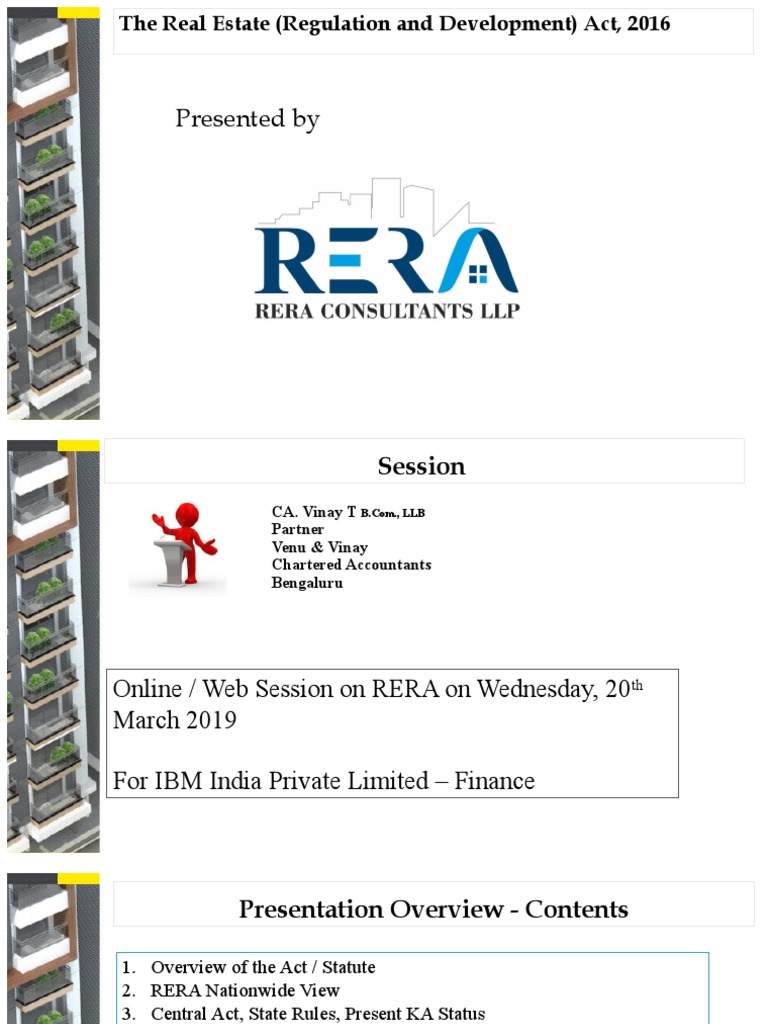 RERA | Download Free PDF | Business | Justice