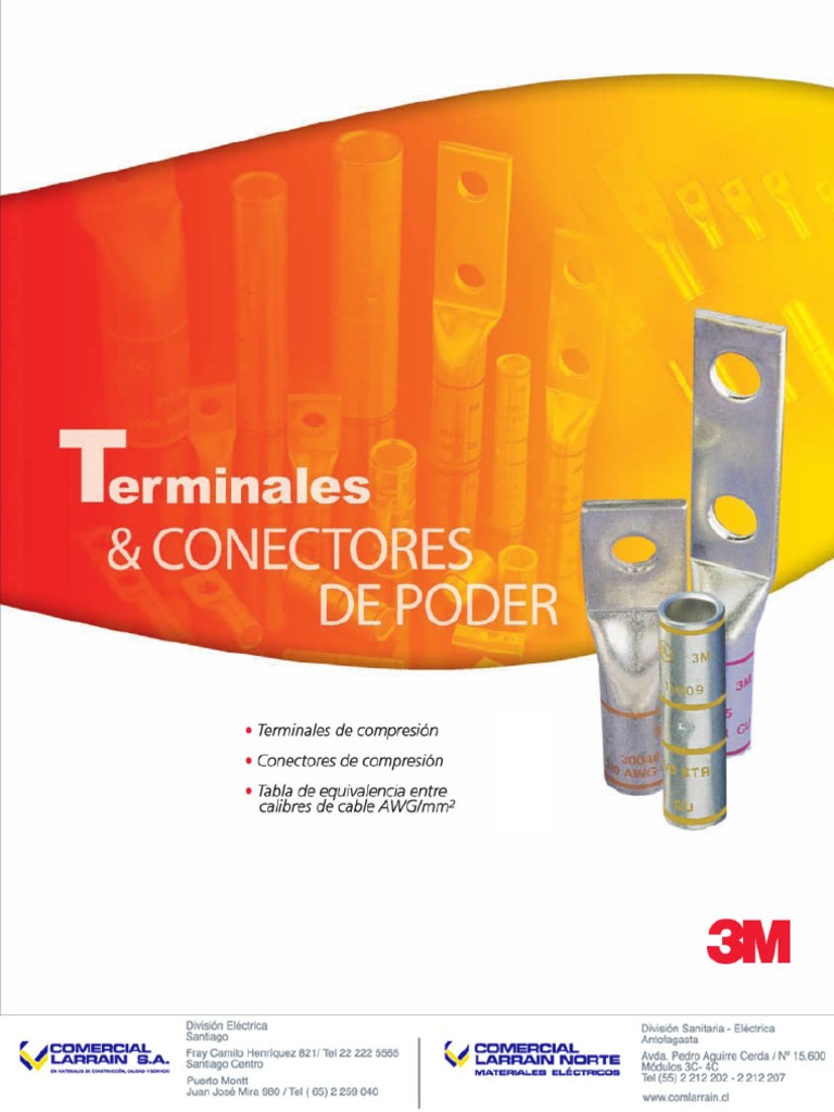 Terminales de Compresión 3M PDF | PDF