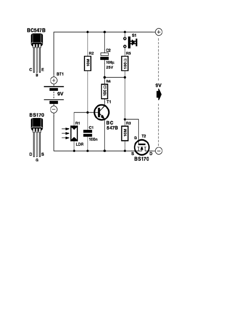 Battery Saver Schematic Diagram PDF | PDF