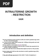 IUGR Presentation | PDF | Childbirth | Fetus
