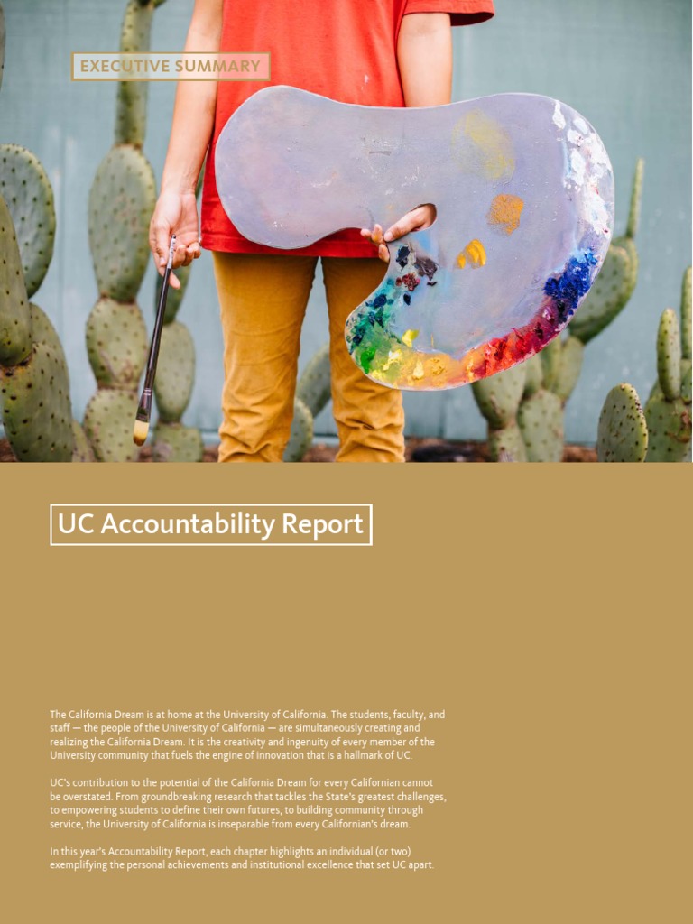 University of California Accountability Report 2019 | PDF | University ...