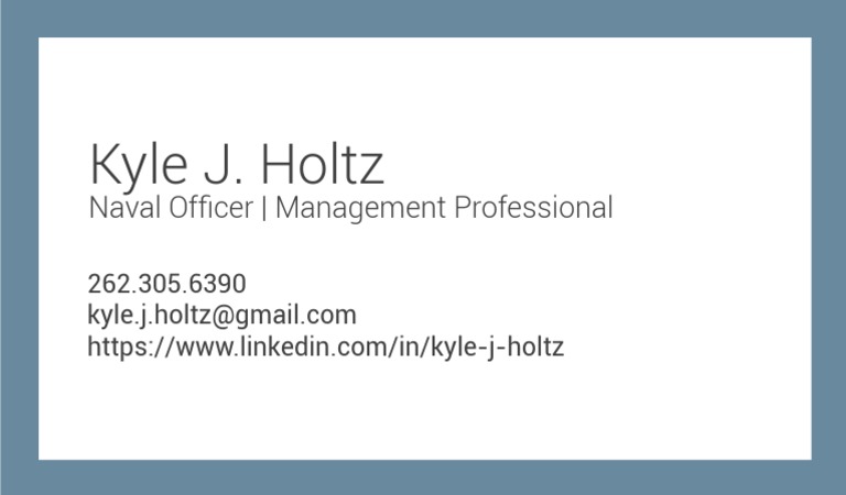 Kyle Holtz PDF | PDF