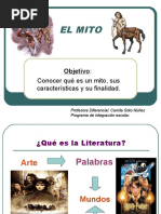 Guia de Aprendizaje Mitos y Leyendas | PDF | Mitos de la creación | Verbo