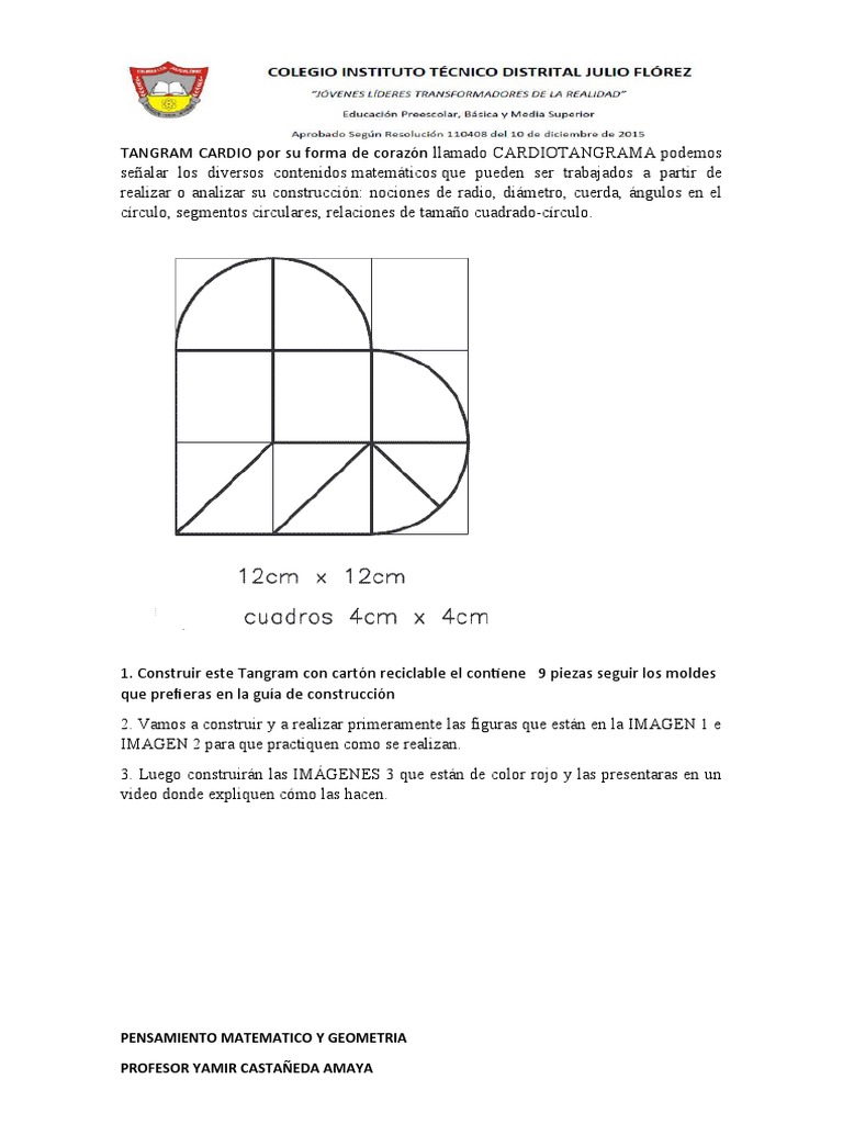 Proyecto 2 TANGRAM CARDIO | PDF