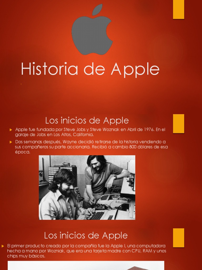 Breve historia de Apple Inc. | PDF | Ios | Apple Inc.