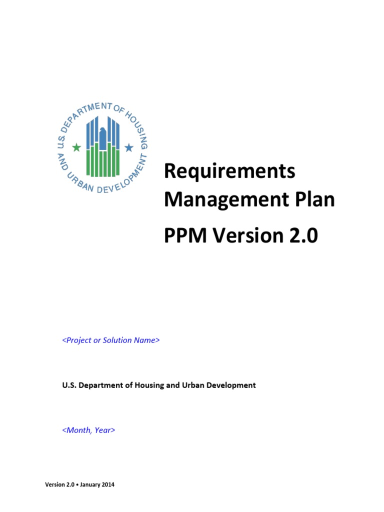Requirements Management Plan | PDF | Information Science | Systems Theory