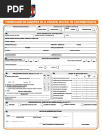 Instructivo para Aviso RE-01 del SAT | PDF | Economias | Gobierno