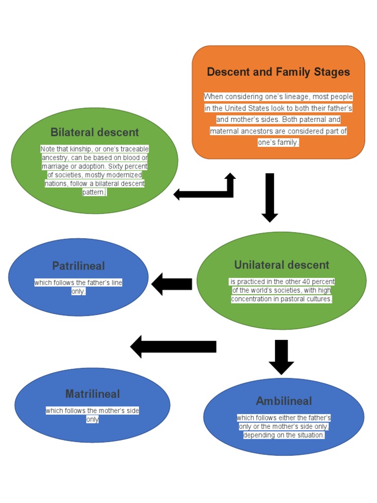 Bilateral Descent: Descent and Family Stages | PDF