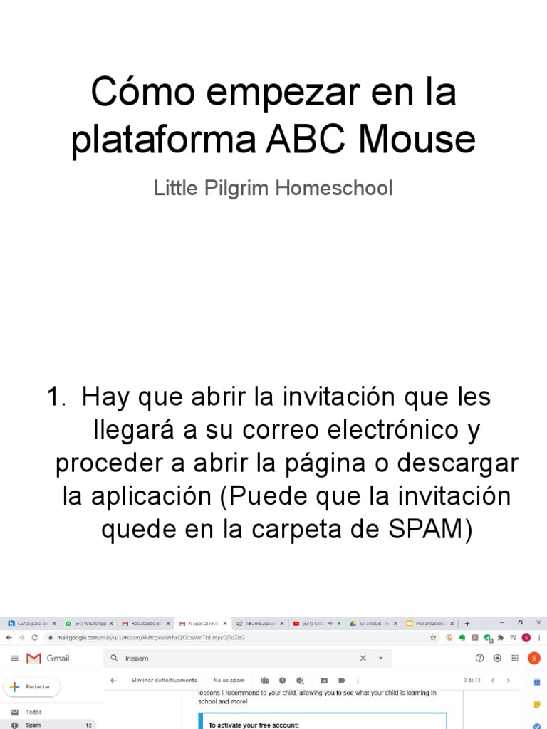 Tutorial para iniciar en ABCmouse | PDF