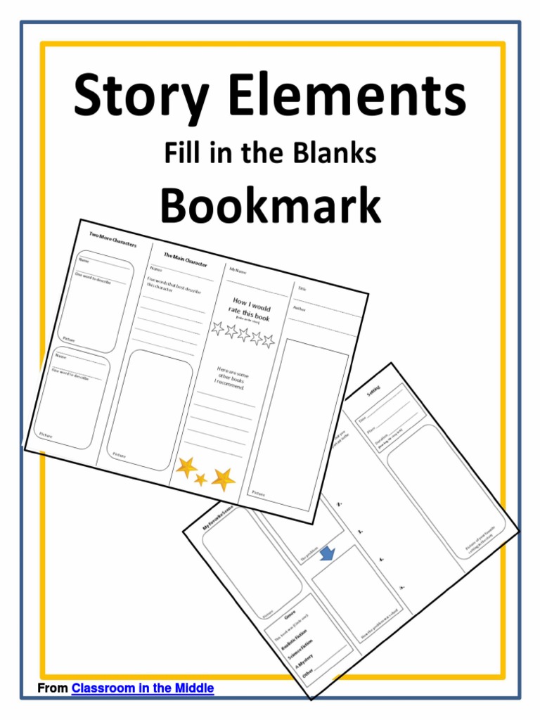 Story Elements Foldable | PDF