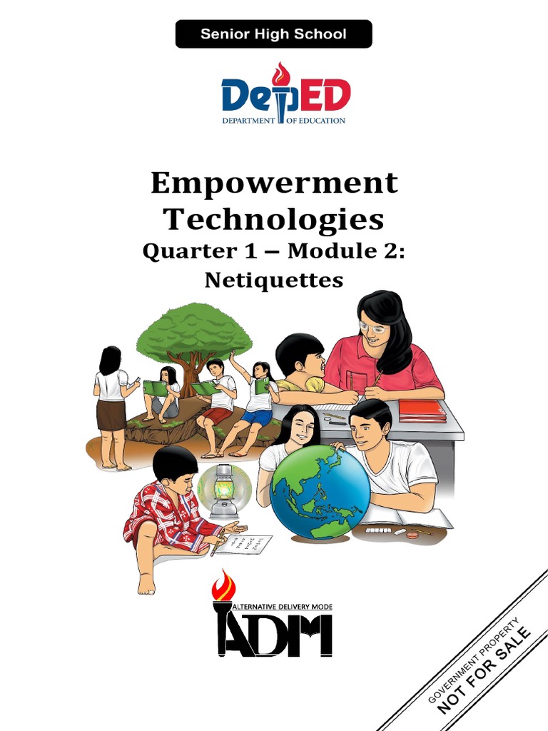 Empowerment Technologies: Quarter 1 - Module 2: Netiquettes | PDF ...