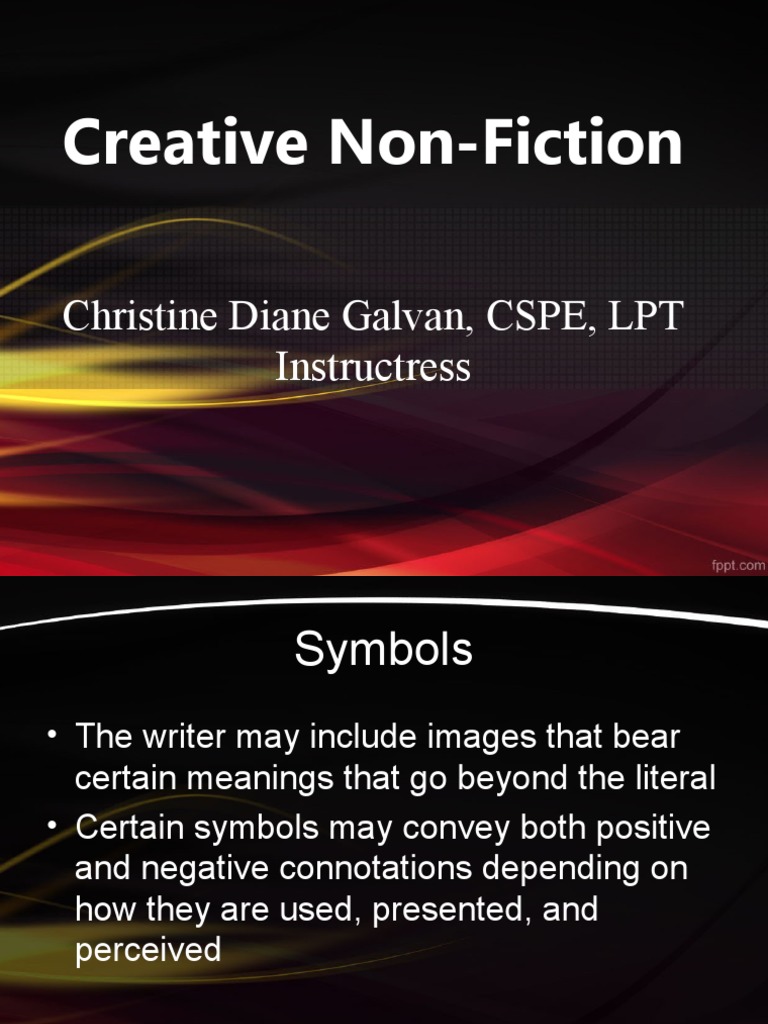 Creative Non-Fiction: Christine Diane Galvan, CSPE, LPT Instructress ...