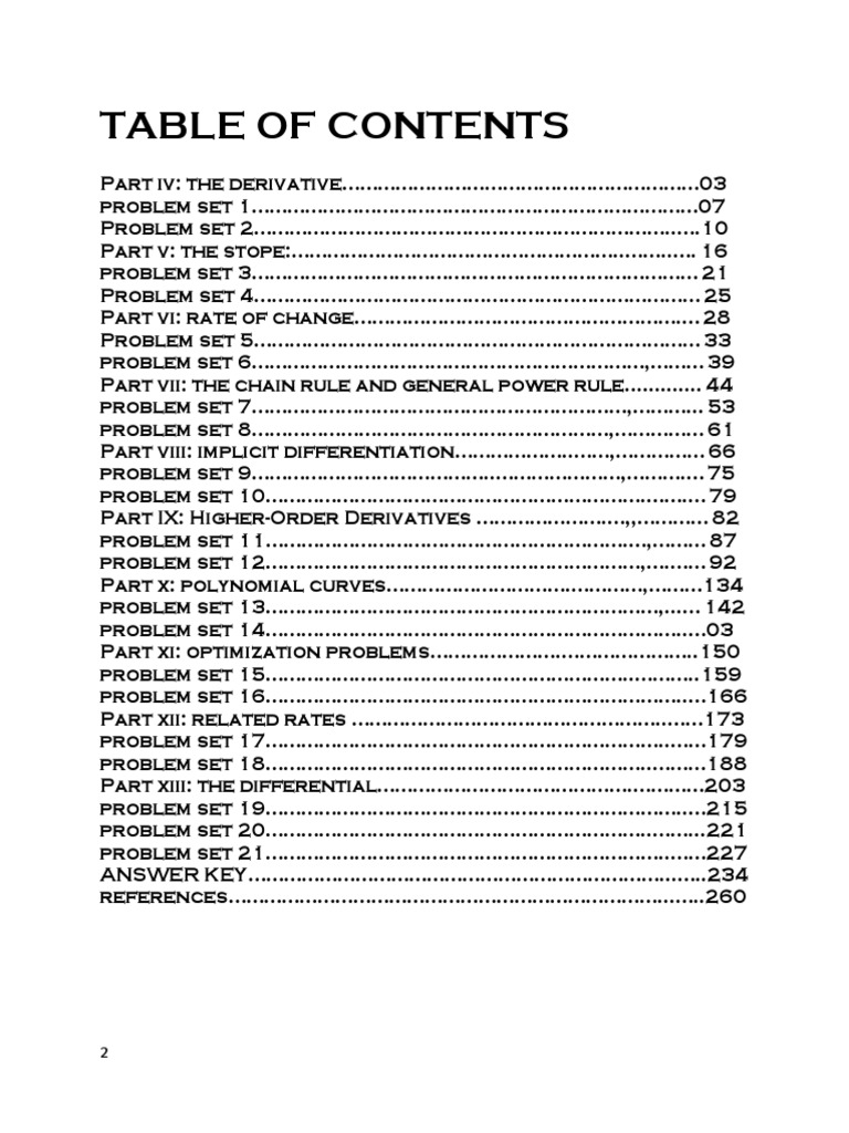 FINAL BOOK For Cal1 | PDF | Derivative | Logarithm
