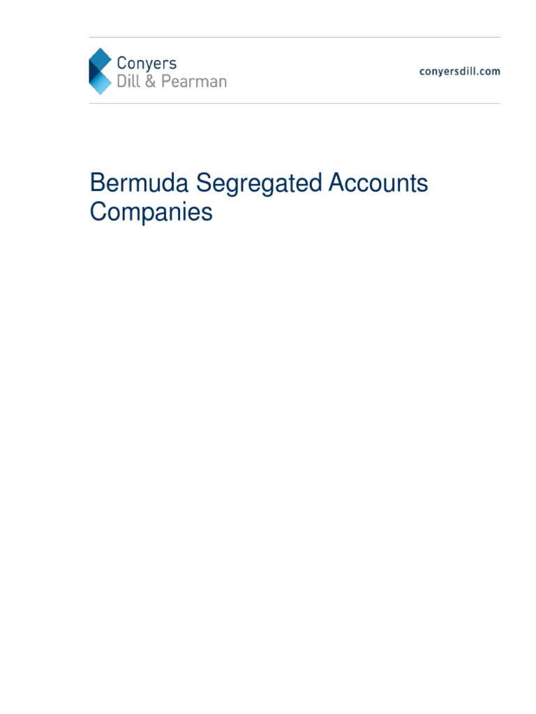Bermuda Segregated Accounts Companies-BDA | PDF | Inheritance Tax ...