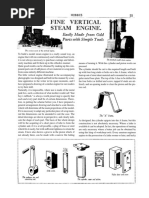 Steam Engine Plans | PDF | Drill | Screw