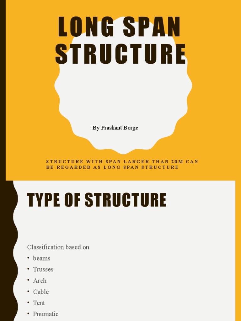 Long Span Structure | PDF | Truss | Building Engineering