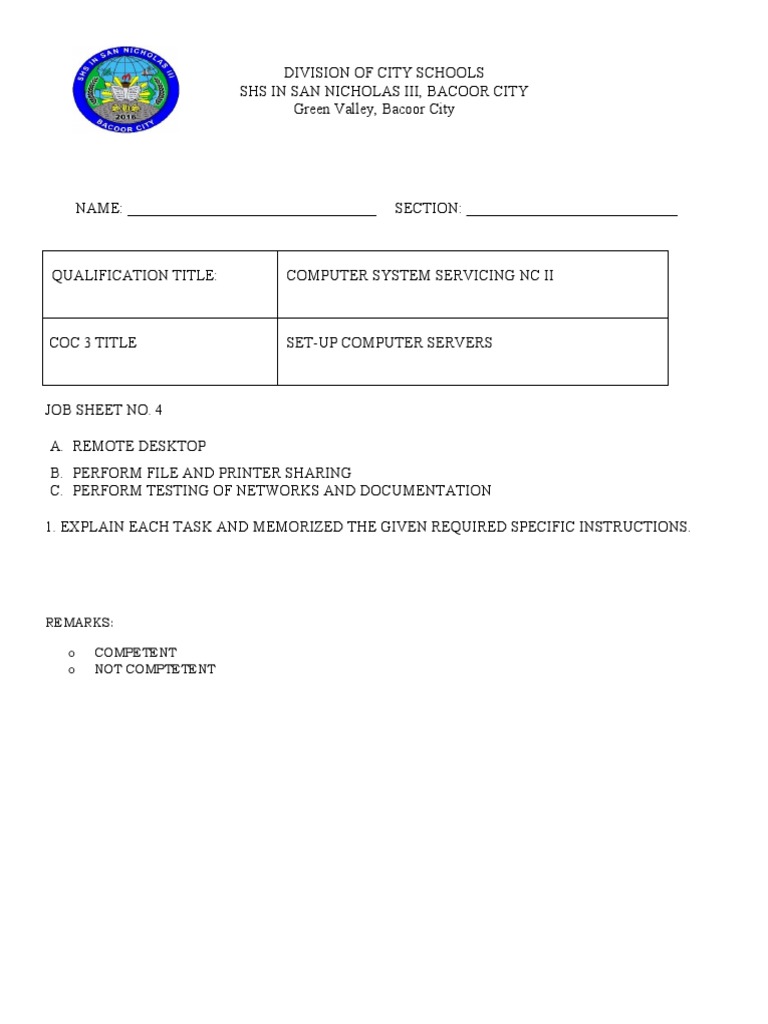 Jobsheet No 4 | PDF | Business