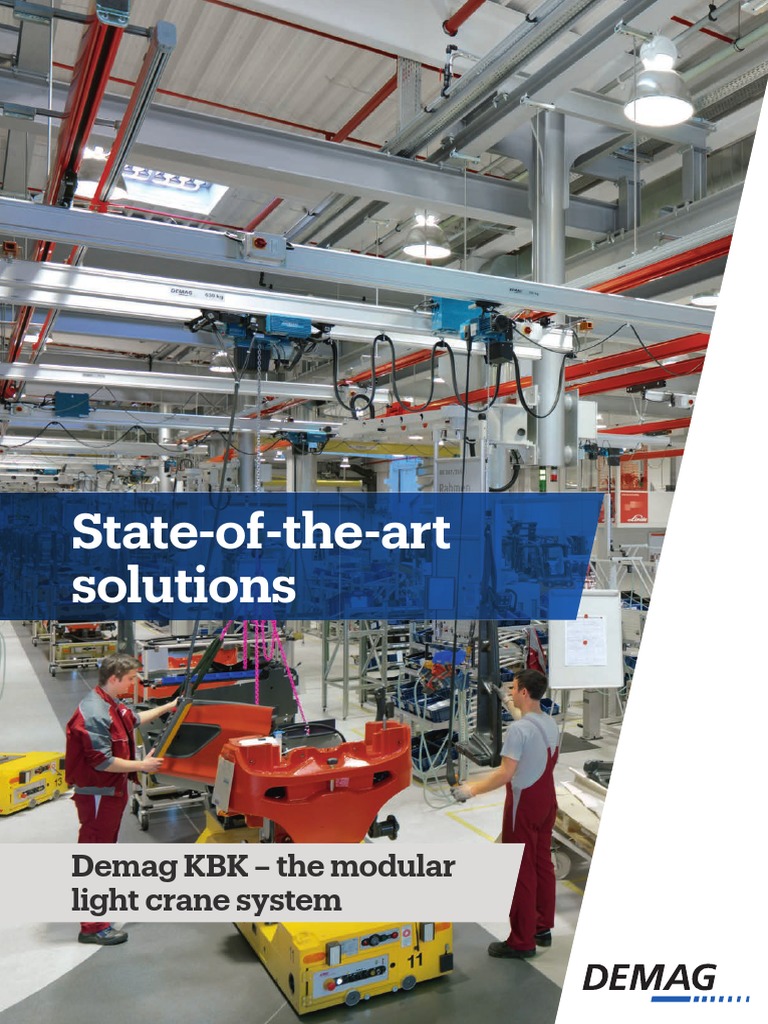 Demag KBK Modular Crane System Overview | PDF | Crane (Machine) | Switch