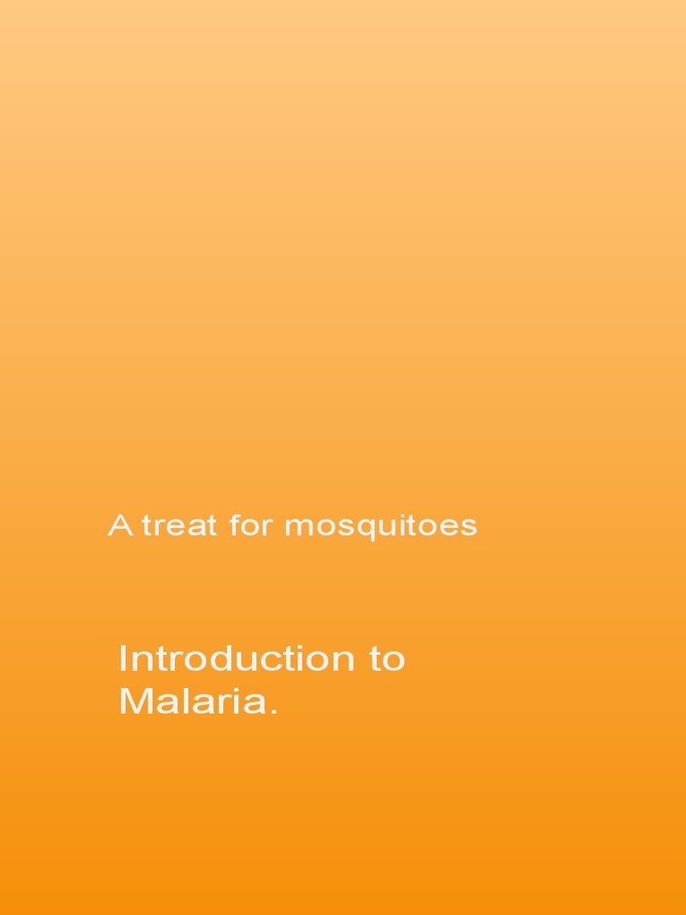 Introduction To Malaria | PDF