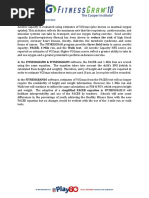 FitnessGram Pacer Test Instructions | PDF
