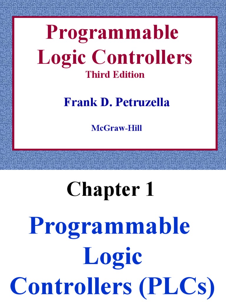 Plc Introduction Pdf Programmable Logic Controller Input Output
