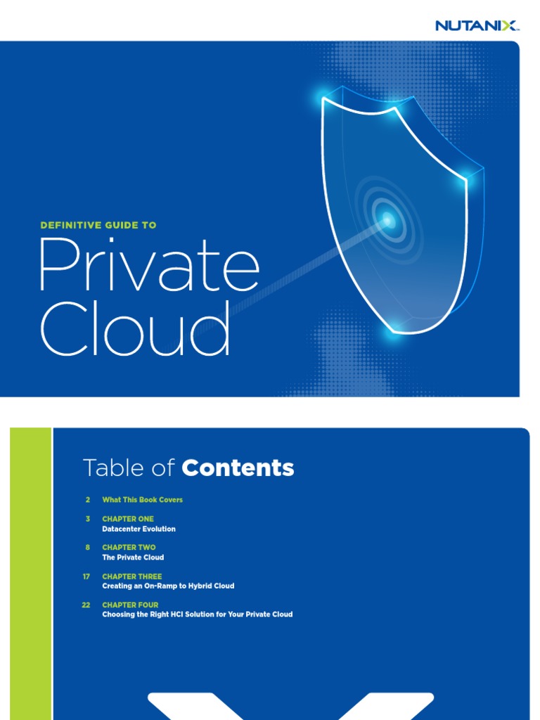 Simplifying Private Cloud Adoption Guide Pdf Software As A Service