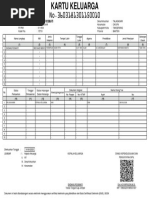 Blanko KK Kosong ASLI | PDF