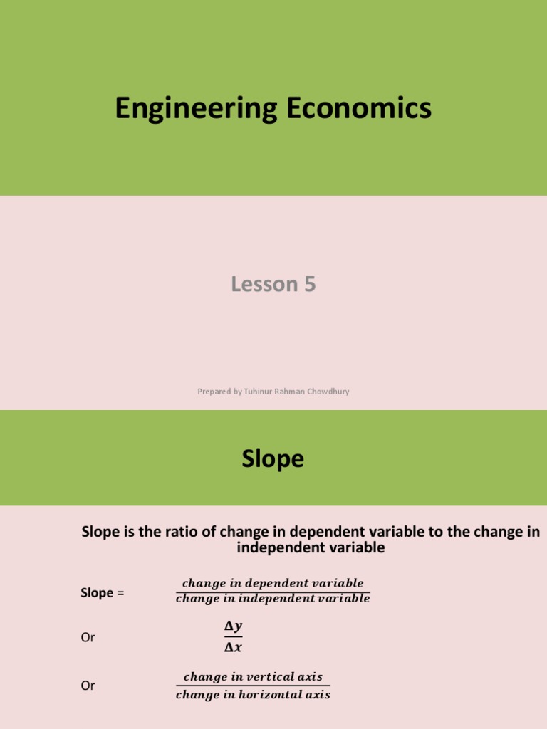 Lesson 5 Engineering Economics | PDF | Elasticity (Economics) | Demand