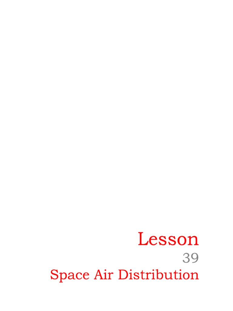 Air Distribution System Design Guide | PDF | Air Conditioning | Flow ...