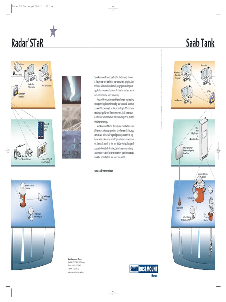 Saab Rosemount Marine | PDF | Oil Tanker | Energy And Resource