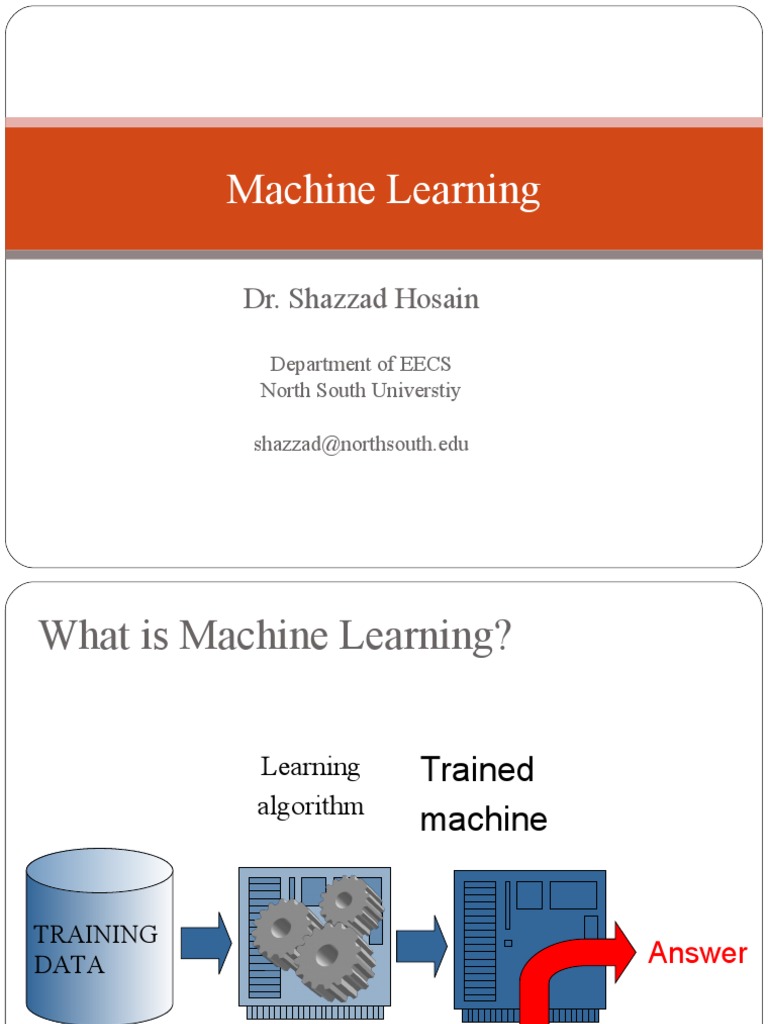 Lecture 06 Part A - Macine Learning | PDF | Machine Learning | Accuracy ...