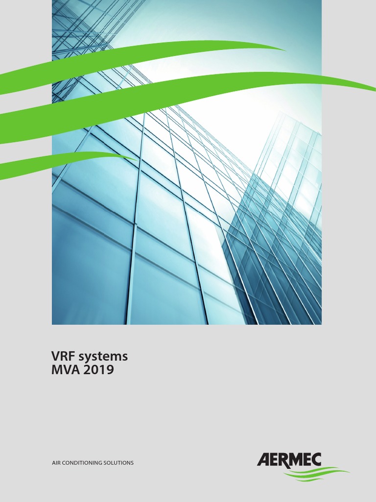 Aermec VRF Mva en | PDF | Heat Pump | Air Conditioning