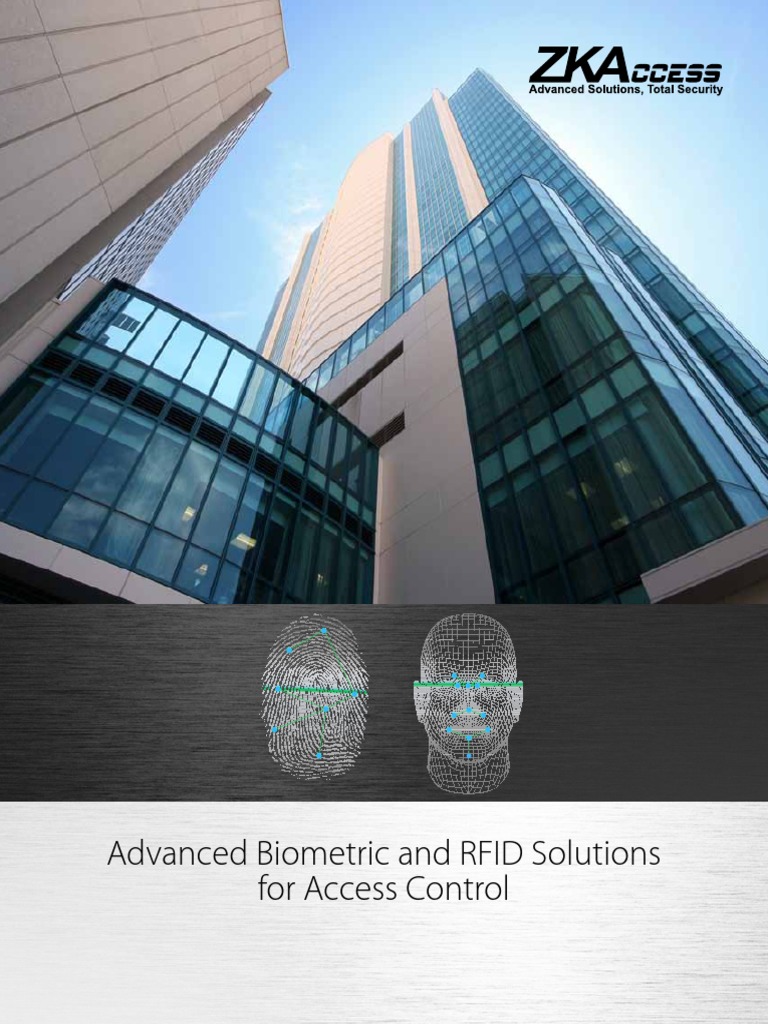 ZKAccess Brochure PDF | PDF | Access Control | Biometrics