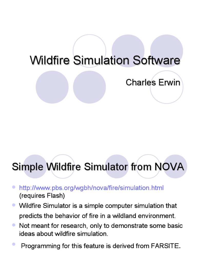 Wildfire Simulation Software | PDF | Wildfire | Ellipse