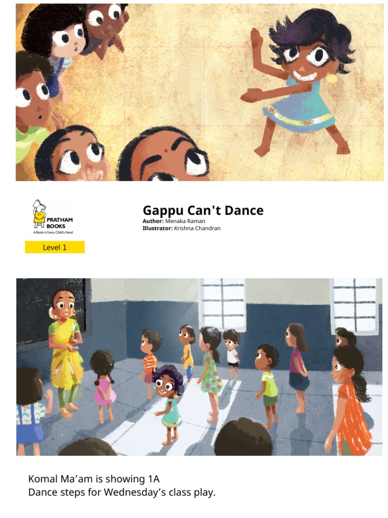 Gappu Can't Dance: Author: Menaka Raman Illustrator: Krishna Chandran ...
