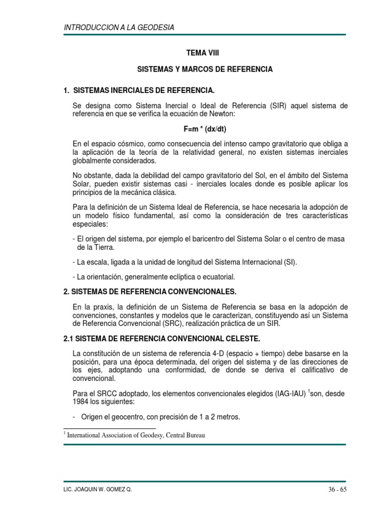 Geodesia II - UMSA | PDF | Sistema de Posicionamiento Global | Geodesia